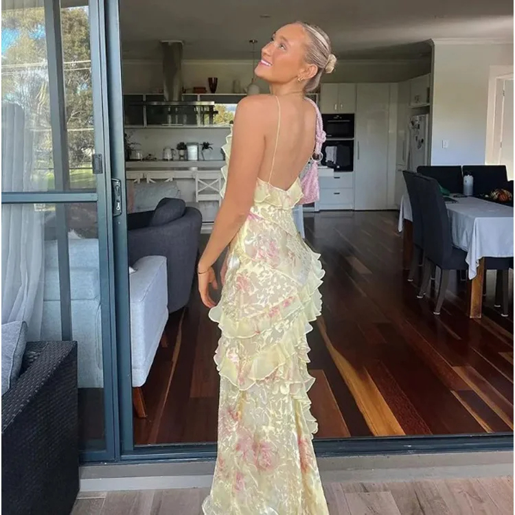 Amara Floral Dress | Love Shack Fancy Rialto Inspired - Damentro